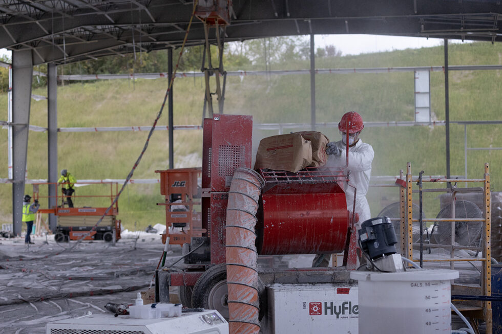 Spray-Applied Fireproofing | Skyline Southeast